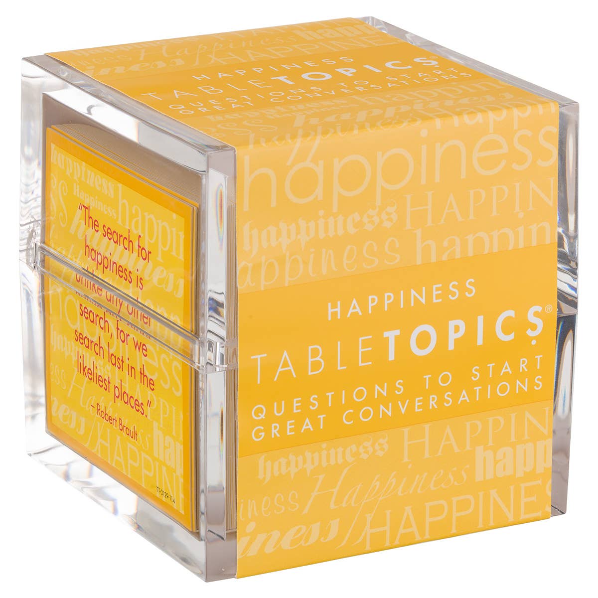 TABLETOPICS HAPPINESS - Conversation Starter Question Cards – Love Bella