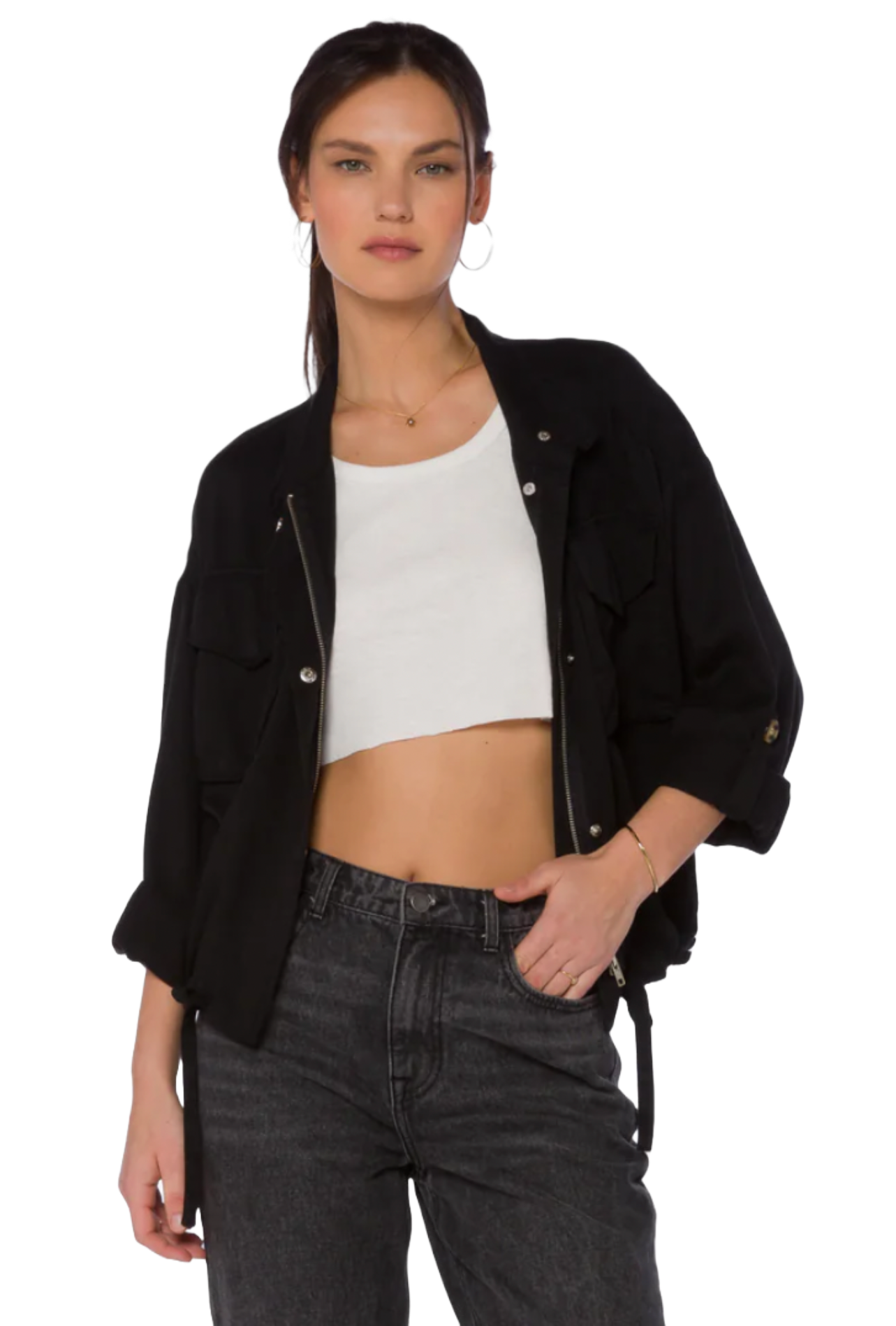 The Pippa Jacket- Black – Love Bella
